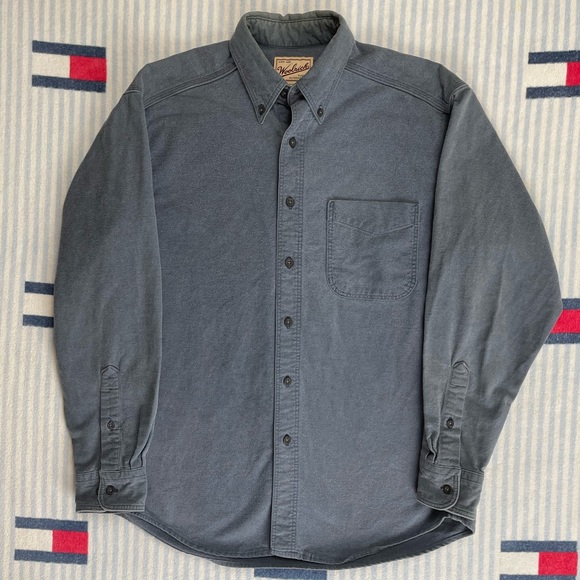 Woolrich | Shirts | Vintage Woolrich Rugged Outdoor Wear Casual Button ...